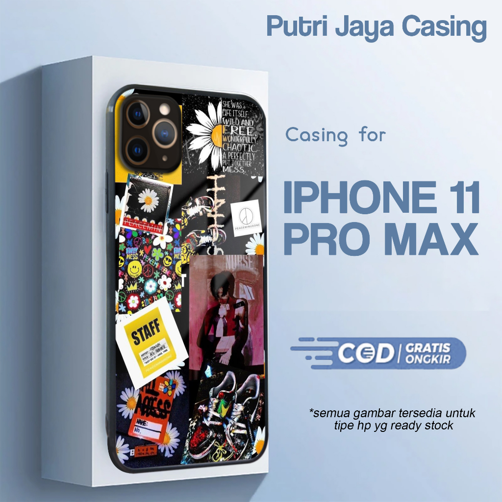 Jual Case Hp iPhone 11 Pro Max Casing iPhone Motif Stiker05 Casing ...