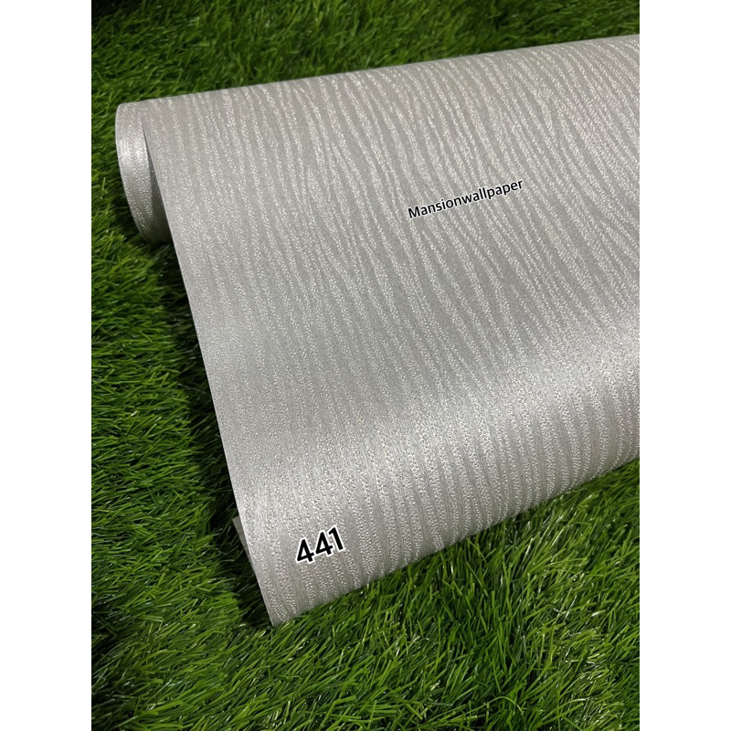 Jual Wallpaper Dinding Polos Tesktur Kayu Putih Gading Abu Silver Gd ...