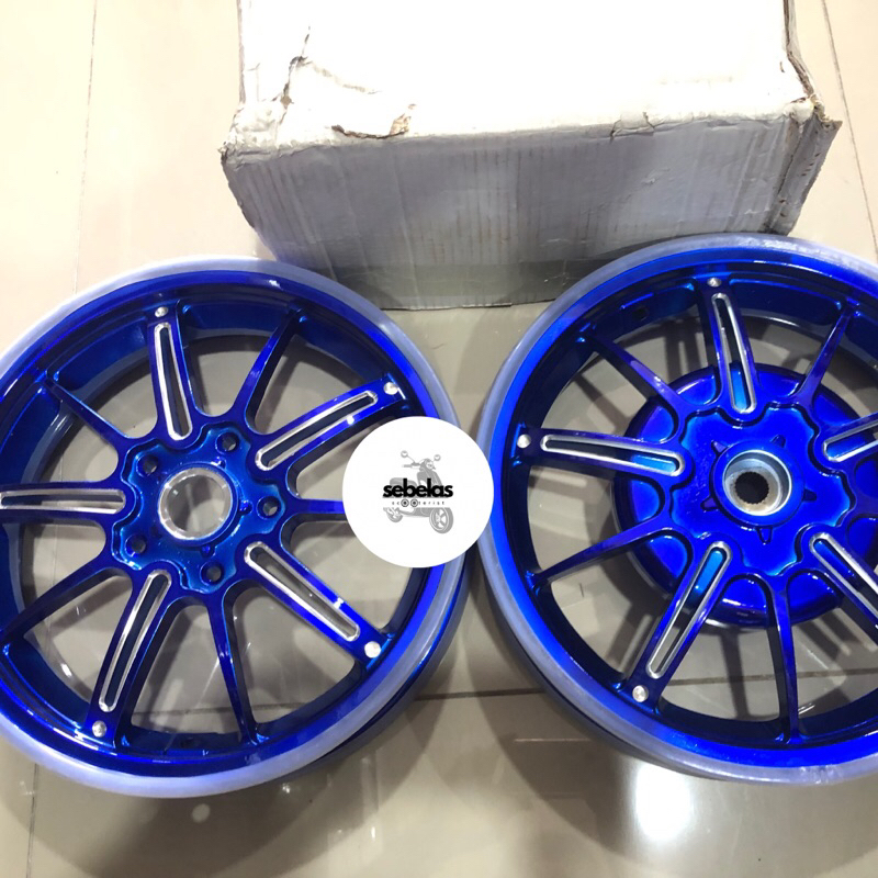 Jual Velg Model Drag Blue Vespa Sprint Primavera S Lx | Shopee Indonesia