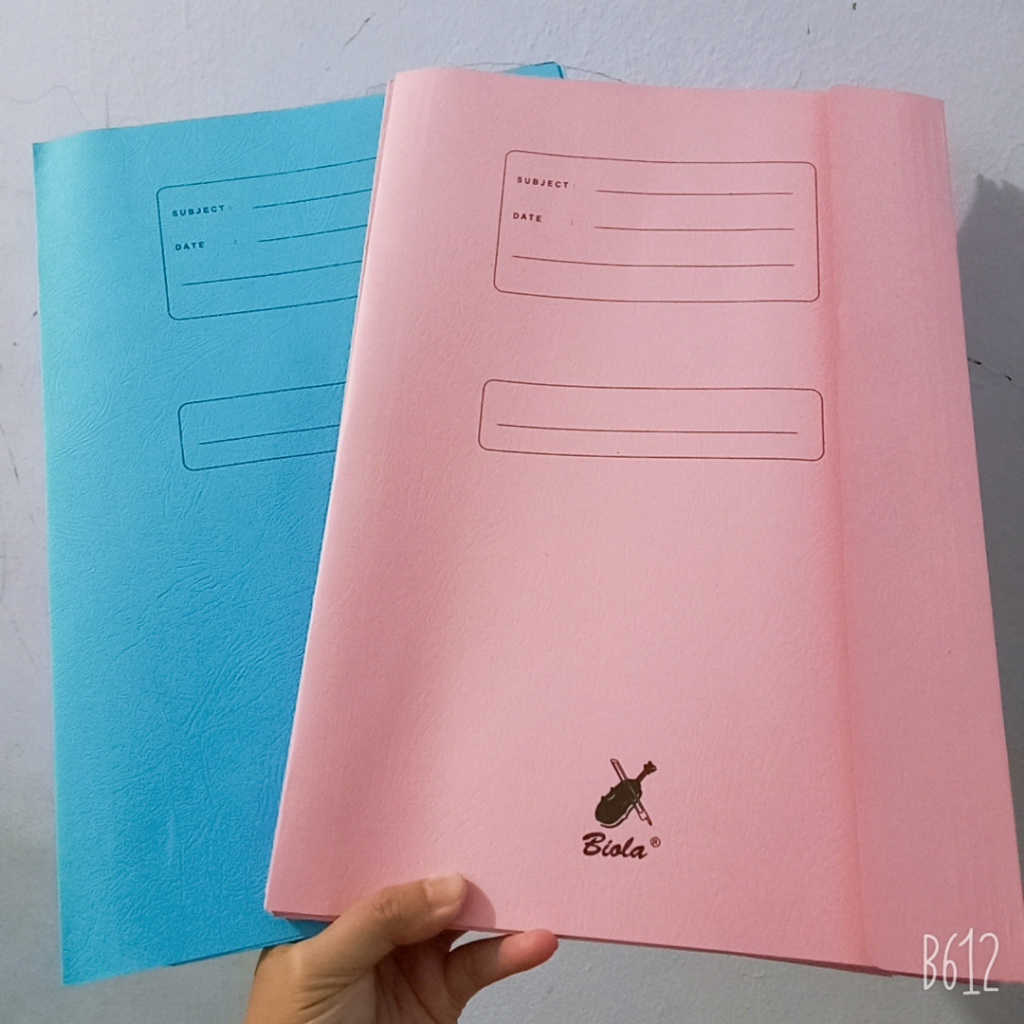 Jual Stop Map Kertas Ukuran Folio Tebal Kuat Biola Stopmap - Biru Muda ...