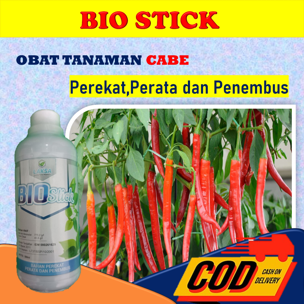 Jual Bio Stick 500ml Perekat,perata,penembus Saat Musim Hujan Terbaik ...