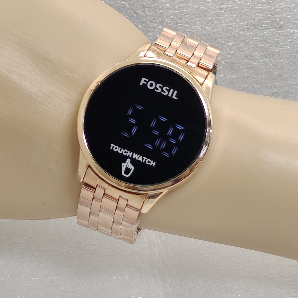 Jual ( READY LAGI ) Jam Tangan Wanita LED Touch Screen Tali Rantai ...