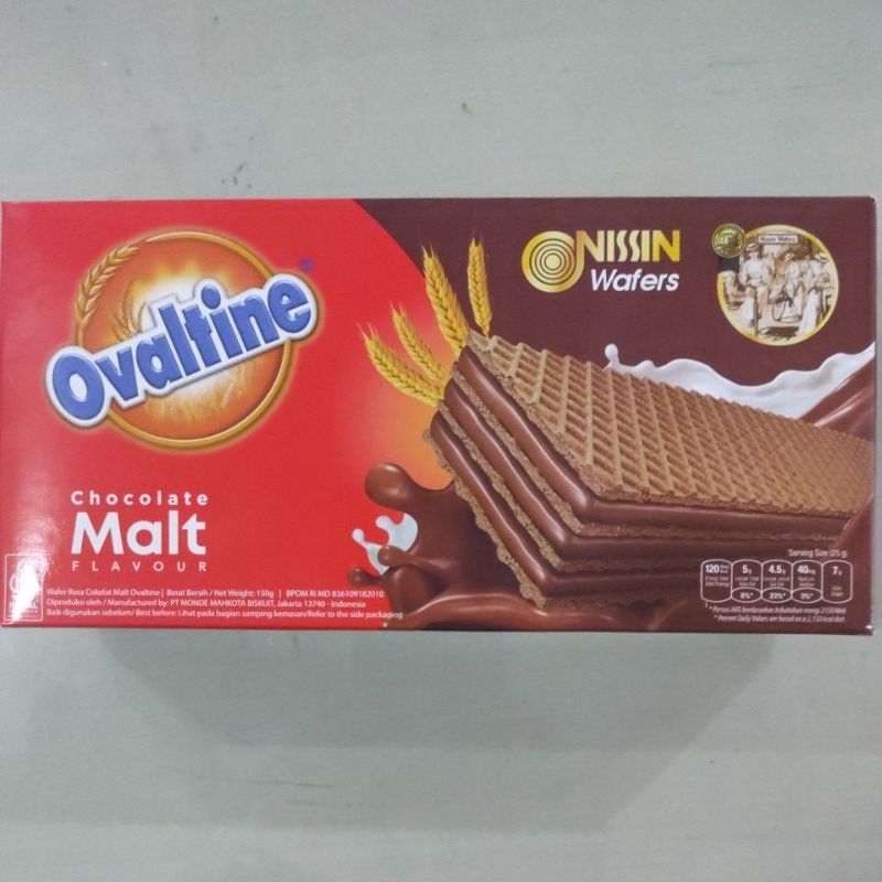 Jual OVALTINE WAFERS CHOCO MALT | Shopee Indonesia