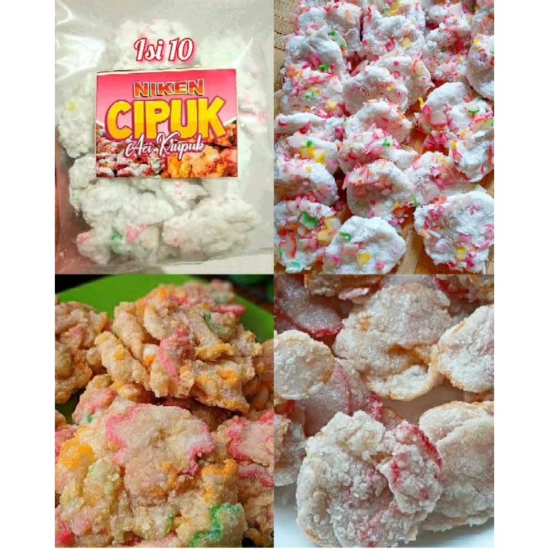 Jual NEW PRODUK!!! Cipuk (Aci Kerupuk) by Niken isi 10 | Makanan ...