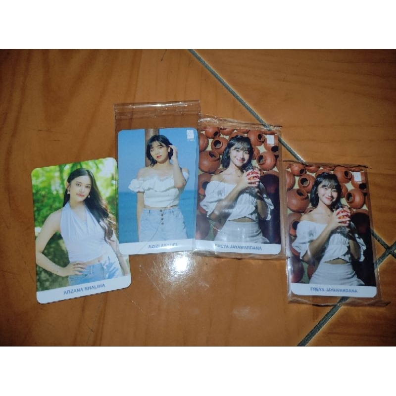 Jual Photocard Freya Zee Ashel Summer Tour JKT48 Official | Shopee ...
