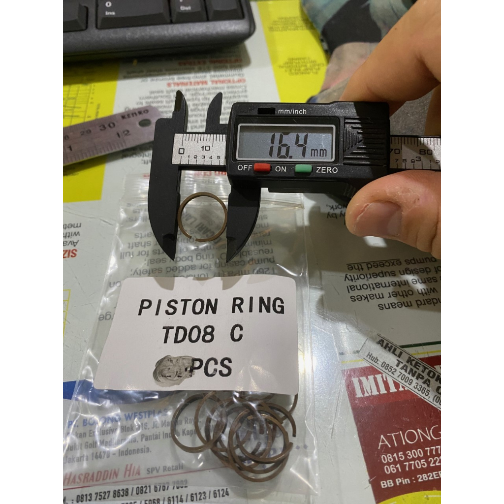 Jual REPAIRKIT TD08 piston ring Seal ring for turbocharger kompressor side | Shopee Indonesia