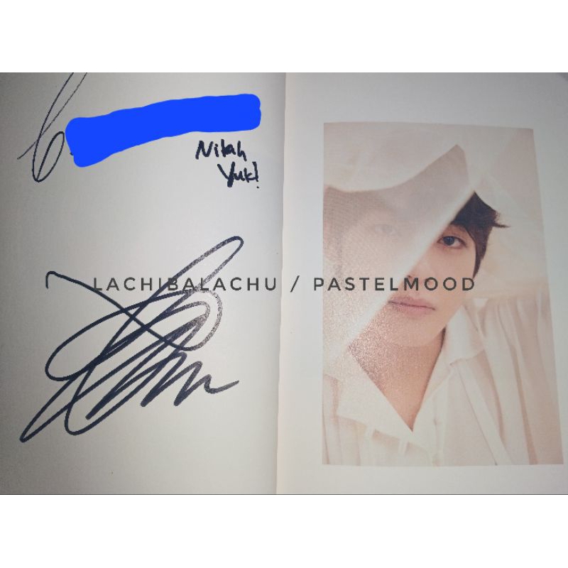Jual [SIGNED ALBUM] BTS Fansign Signed Album Love Yourself Tear U Ver ...