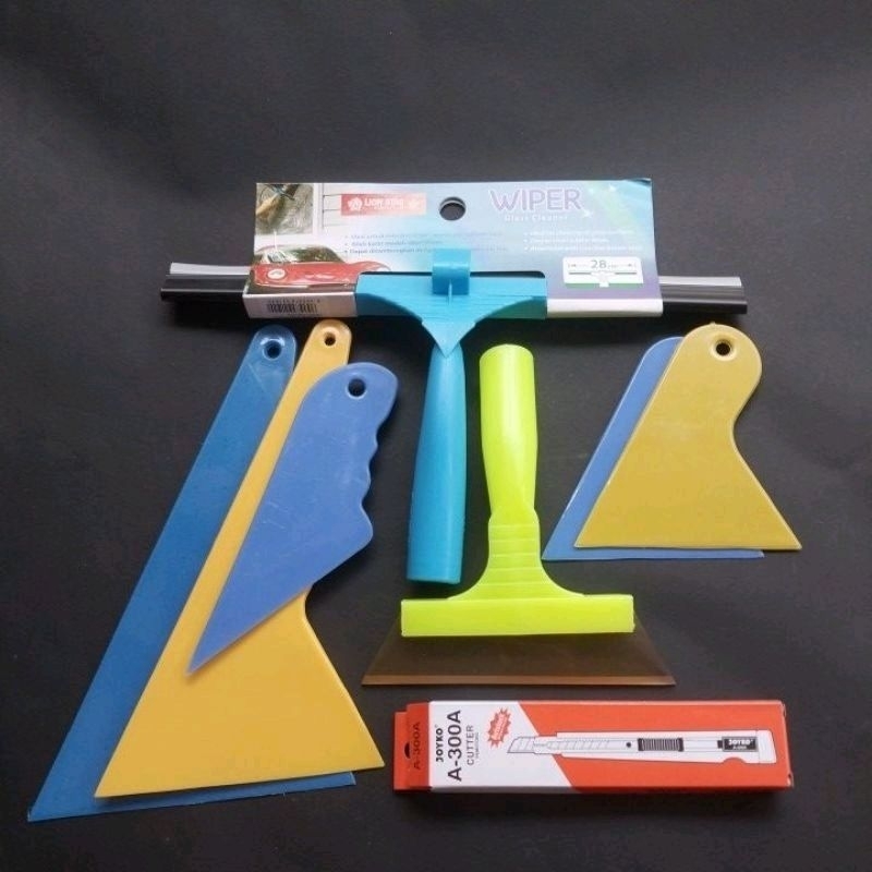 Jual Alat Pasang Kaca Film Fullset Isi 8pcs | Shopee Indonesia