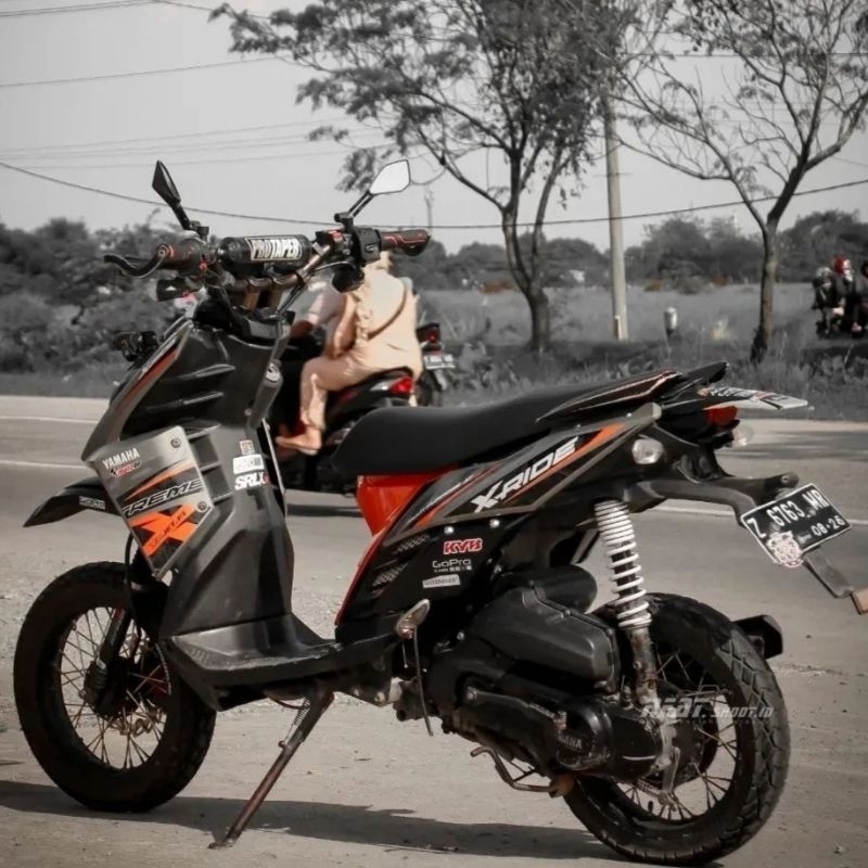 Jual Striping lis sticker standar ORI yamaha xride x-ride 2017 warna ...