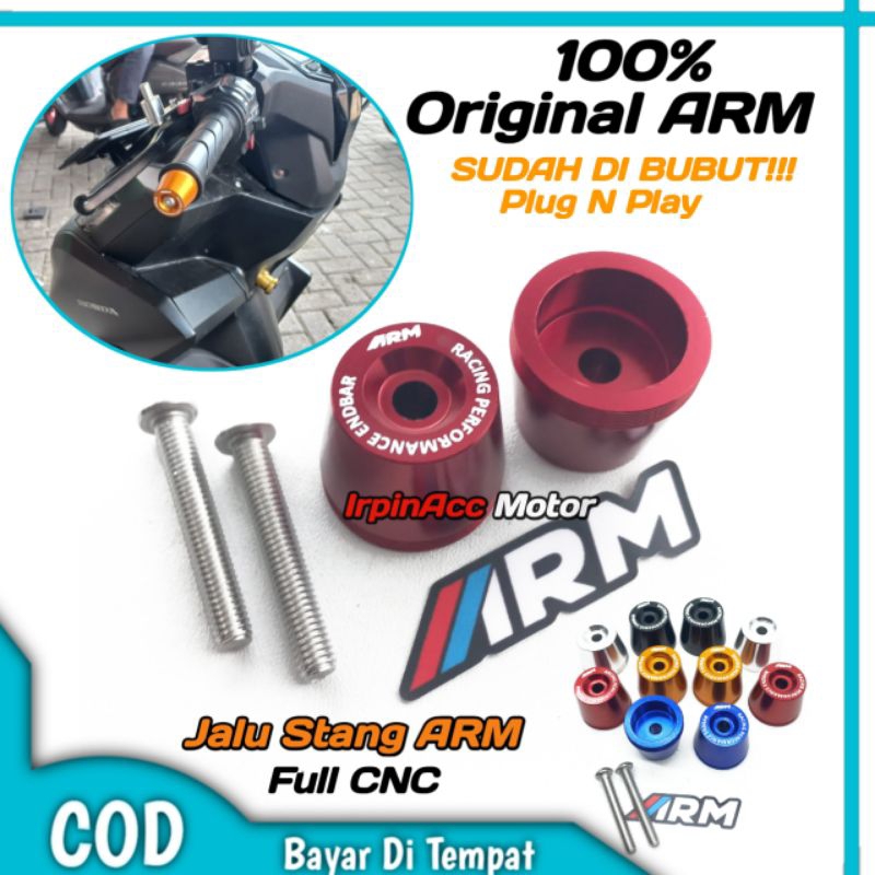 Jual Jalu Stang Vario 160 Beat Deluxe 2021 2022 2023 Full CNC Original ...