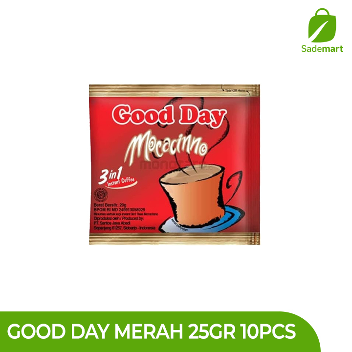 Jual KOPI GOOD DAY 20GR ISI 10PCS | Shopee Indonesia