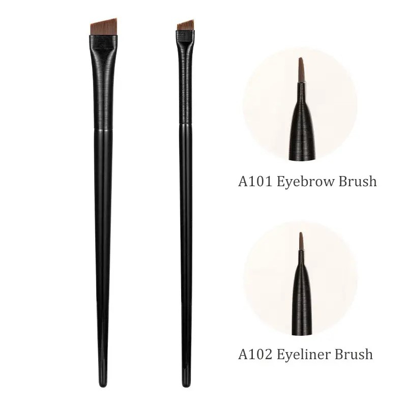 Jual Brush Eyeliner / Kuas Alis Mata / Kuas Make Up Alis Hitam Eyeliner ...