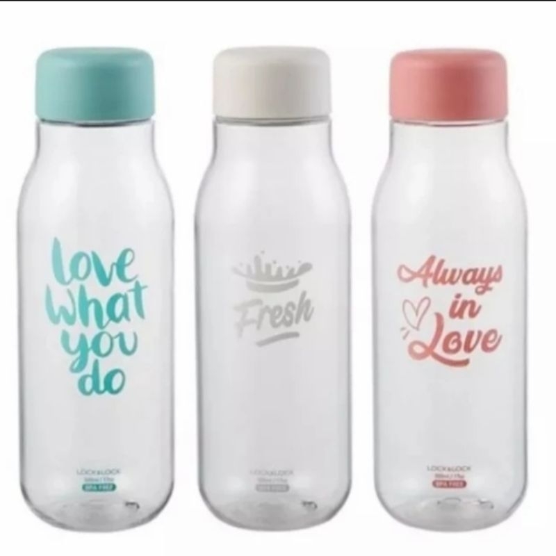 Jual Lockn lock Milky Bottle 500ml Biru/Putih/Pink | Shopee Indonesia