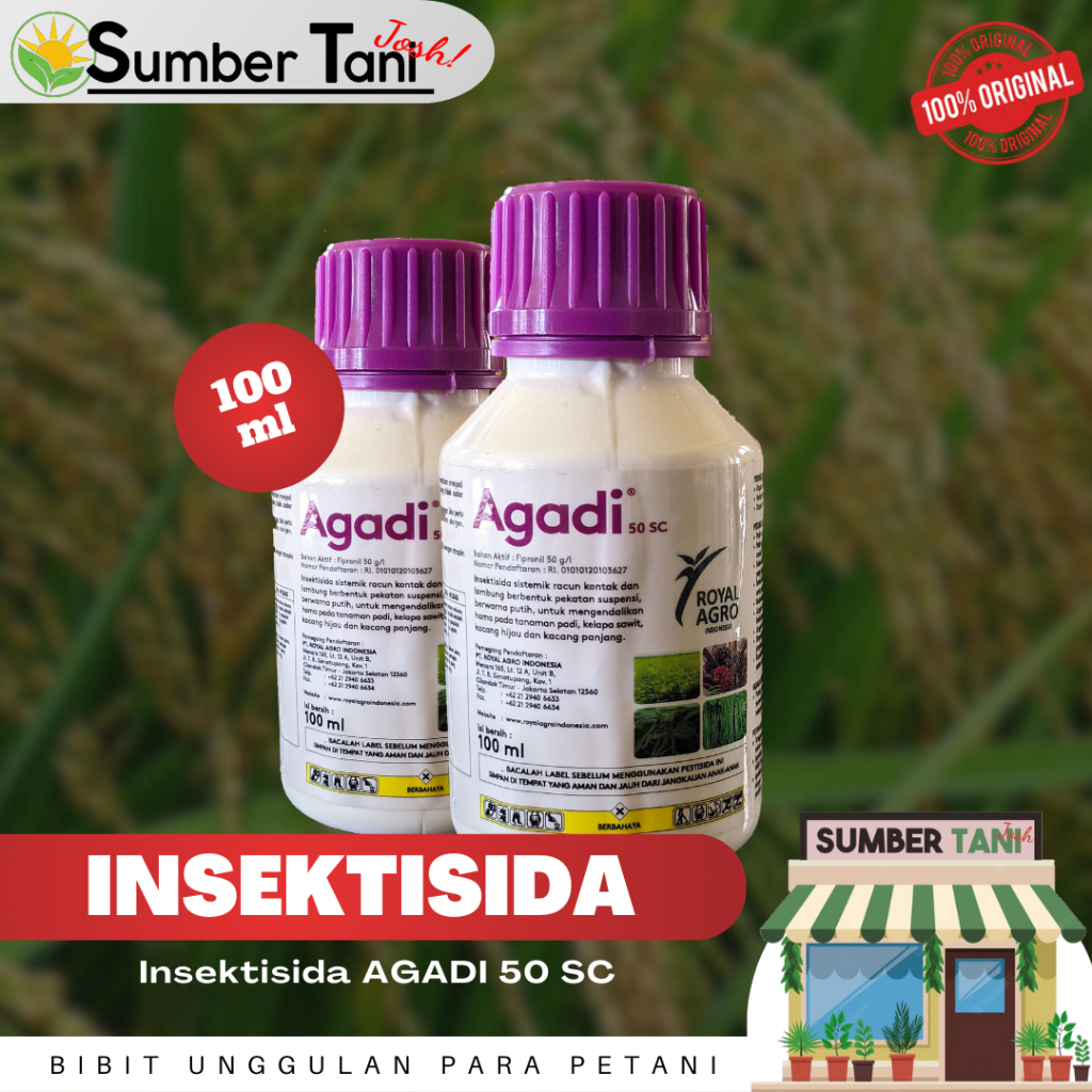 Jual Insektisida Agadi 50 SC Kemasan 100 ml | Shopee Indonesia