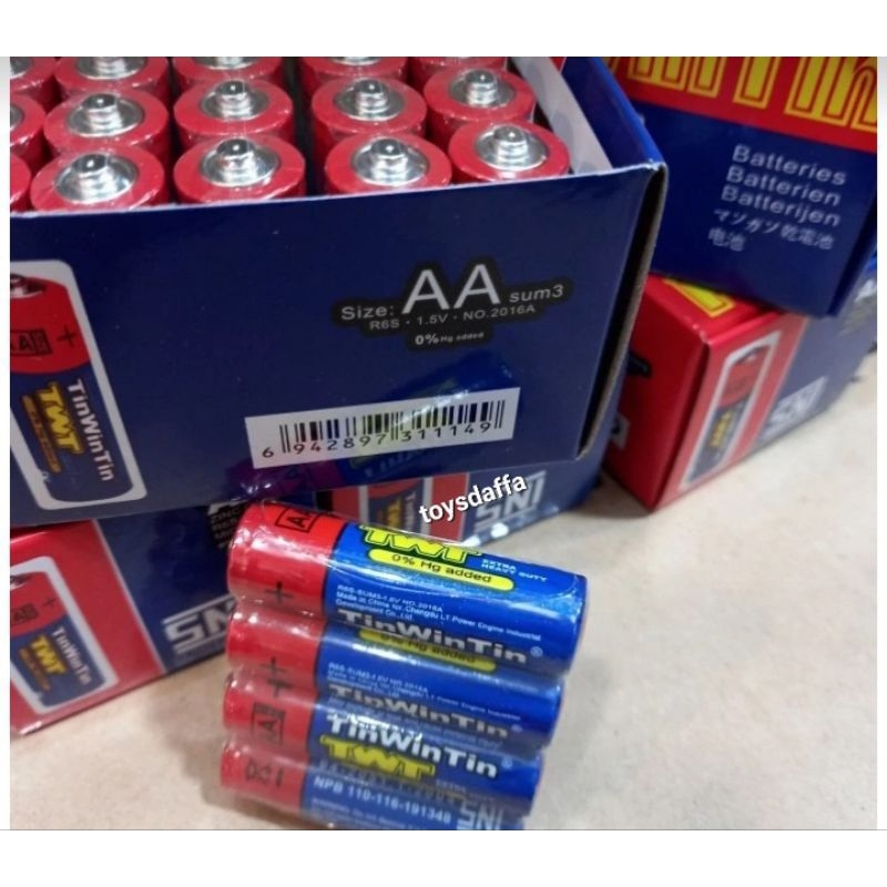 Jual BATERAI AA/BATERAI TWT AA/BATREI A2 ( Baterai jam dinding ...
