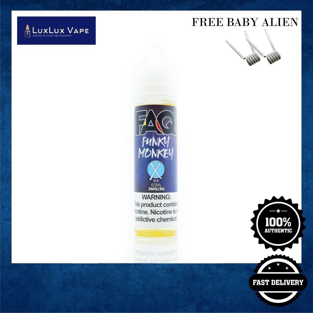 Jual FUNKY MONKEY X ICE 60ML AUTHENTIC by EJM | Shopee Indonesia