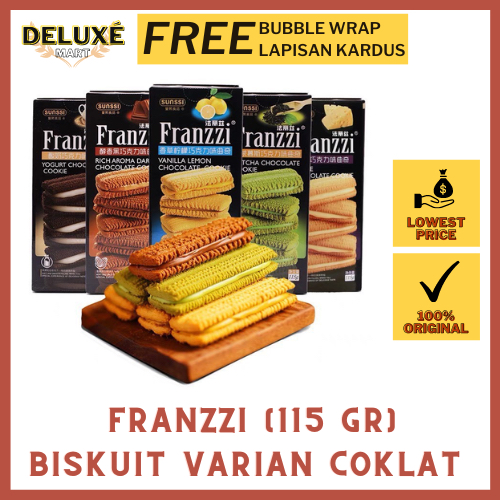 Jual FRANZZI Biskuit Cookies Premium (115 gram) - Berbagai Varian Rasa ...