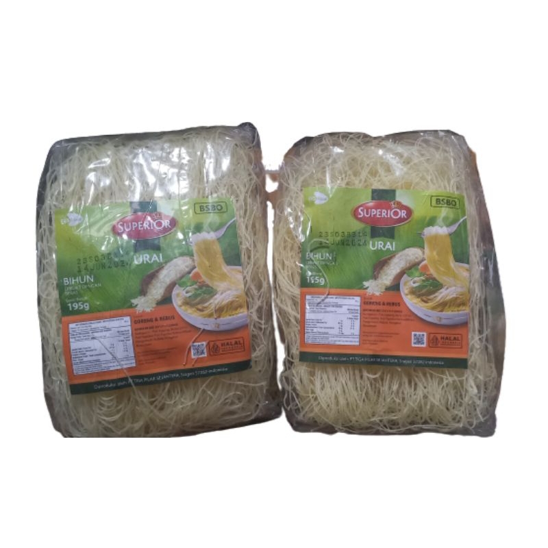 Jual BIHUN CAP SUPERIOR 195gr / BIHUN BERAS SUPERIOR / EXPIRED 2025 ...