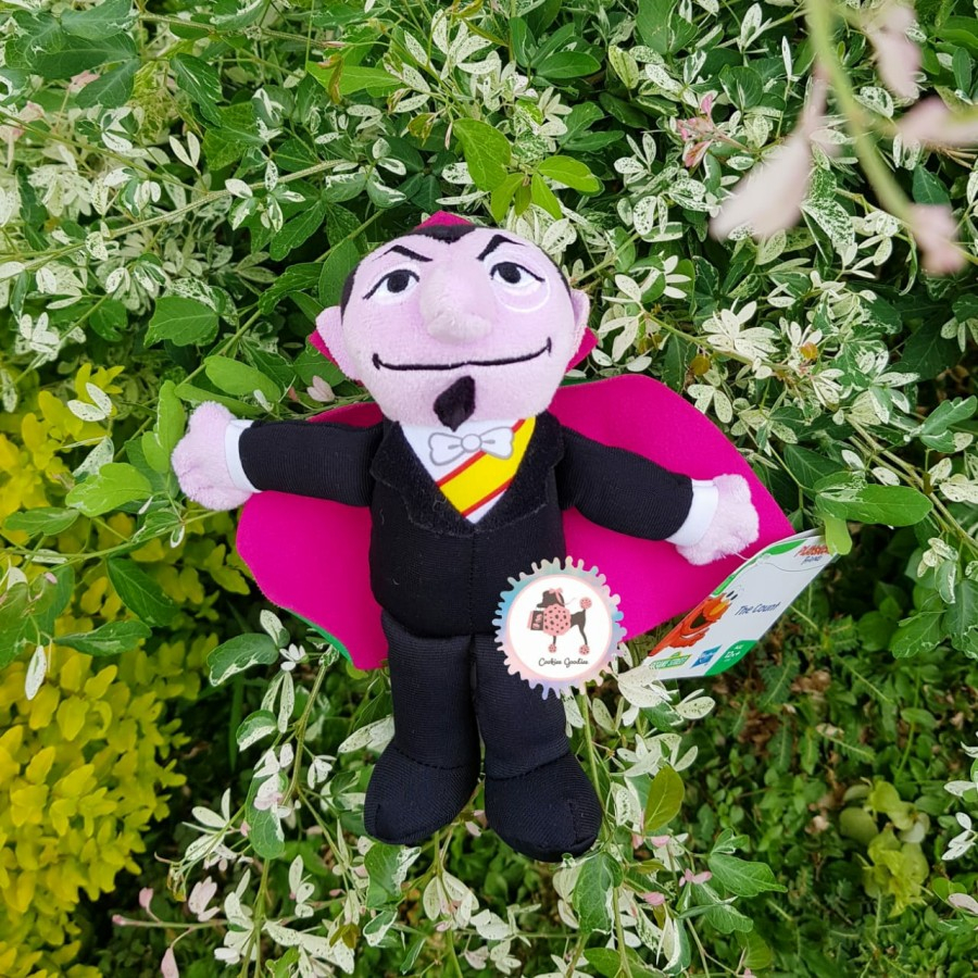 Jual Sesame Street Bean Bag Buddies The Count Plush 16cm | Shopee Indonesia