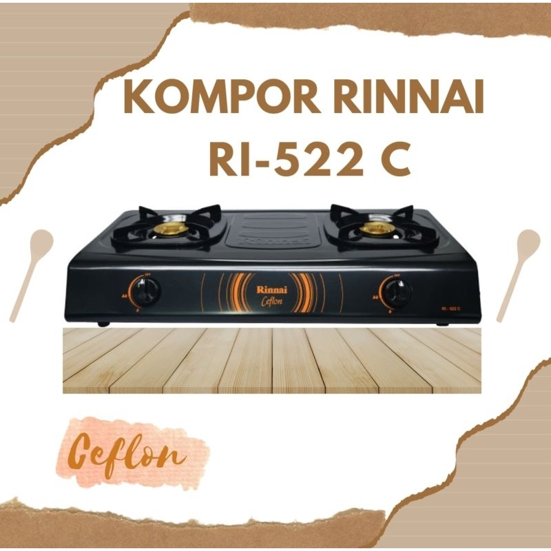 Jual KOMPOR RINNAI 522C | Shopee Indonesia