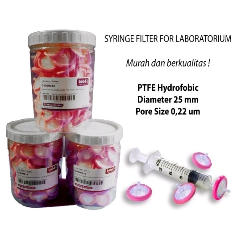 Jual SYRINGE FILTER ALAT LABORATORIUM | Shopee Indonesia