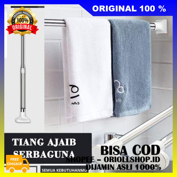 Jual Tiang Multifungsi Tanpa Skrup Tiang Fleksibel / Tiang Pintu ...