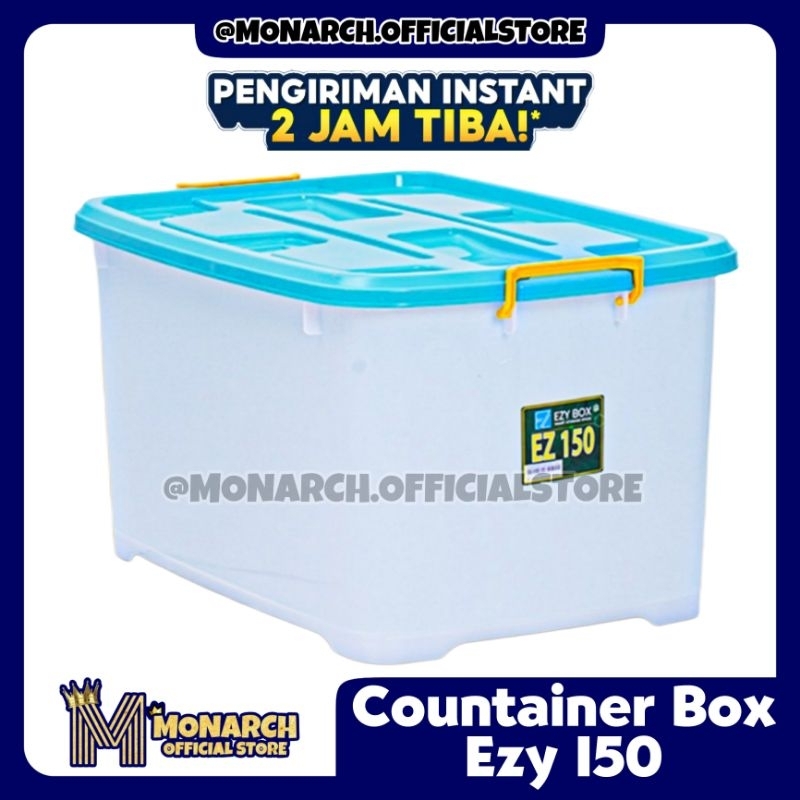 Jual [INSTANT] CONTAINER BOX BESAR EZY CB 150 TEMPAT PENYIMPANAN 150 ...