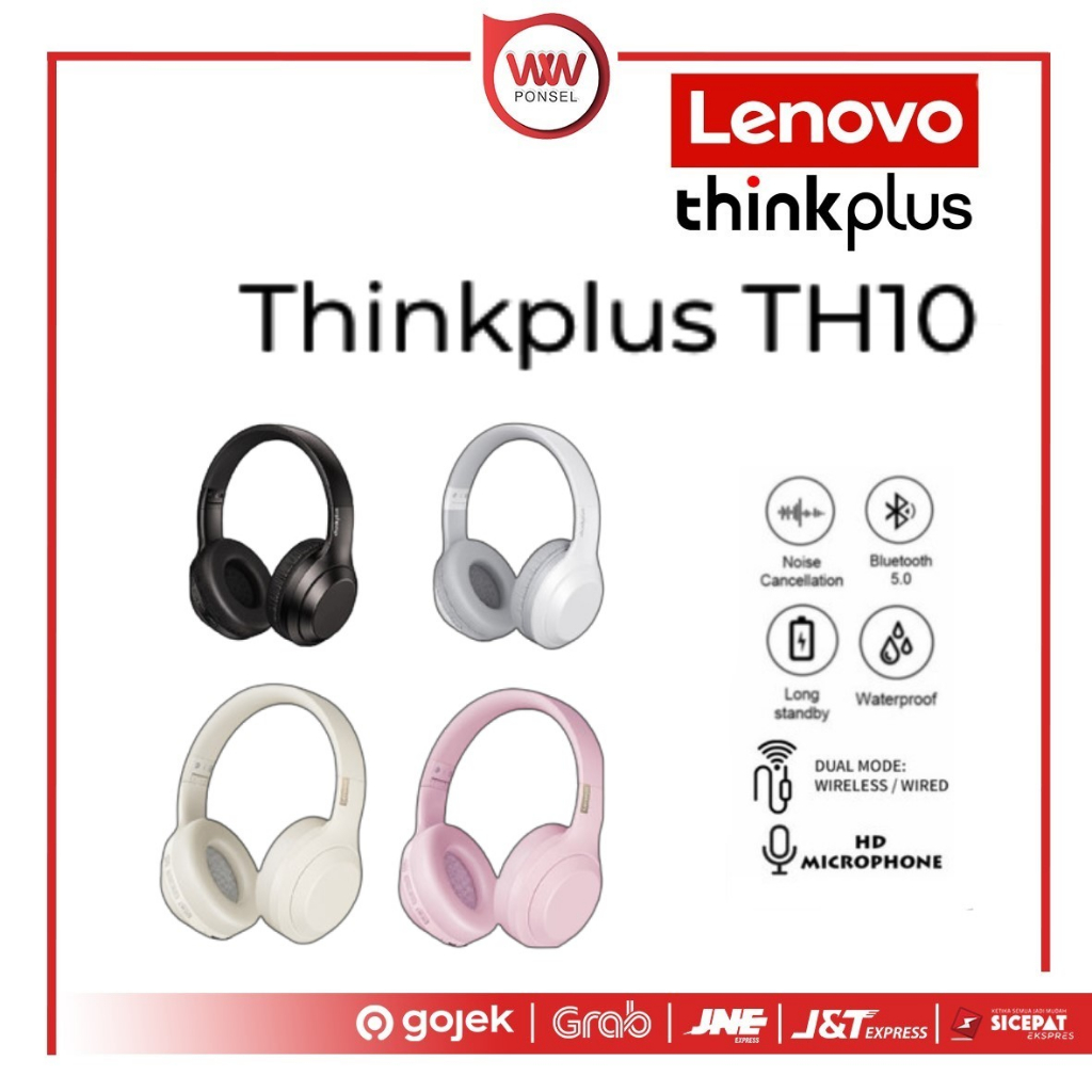 Jual Thinkplus Lenovo TH10 TWS Stereo Headphone | Shopee Indonesia