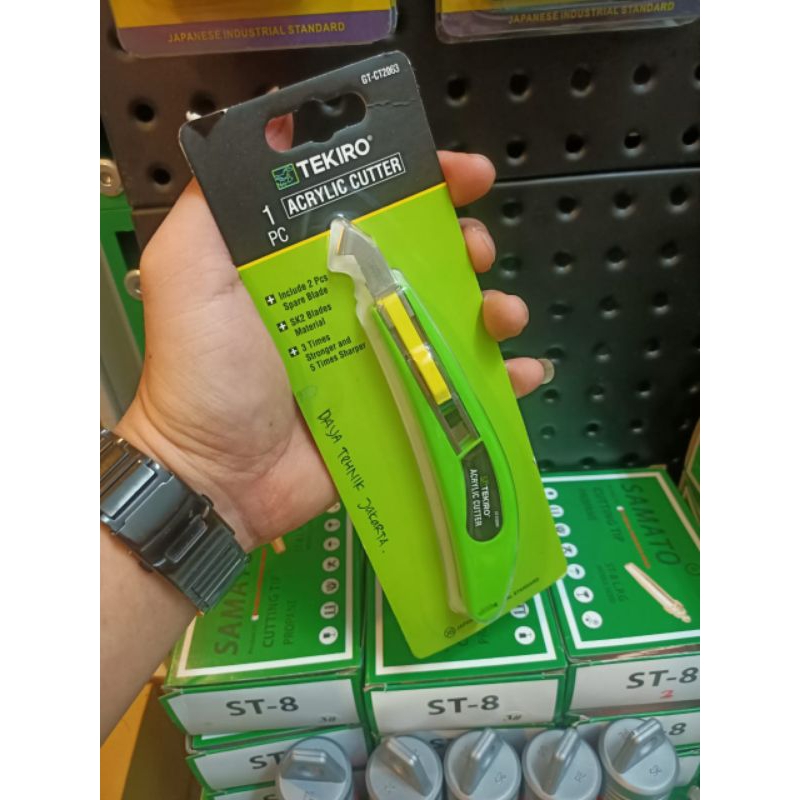 Jual cutter acrylic tekiro pisau akrilik tekiro original new | Shopee ...
