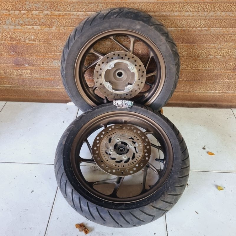 Jual velg resing racing roda depan belakang all new vario 160 fi esp ...
