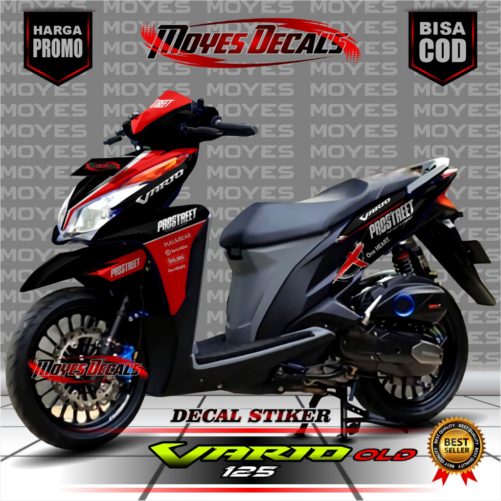 Jual Decal Vario 125 OLD Fullbody - Sticker Vario 125 old Motif ...