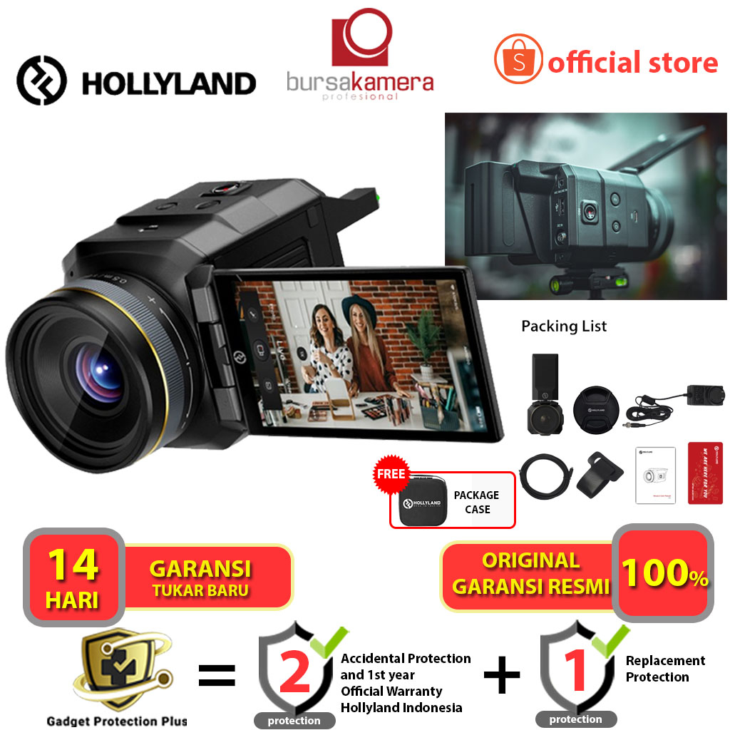Jual Hollyland VenusLiv Live Streaming Camera Venus Liv Stream Cam ...