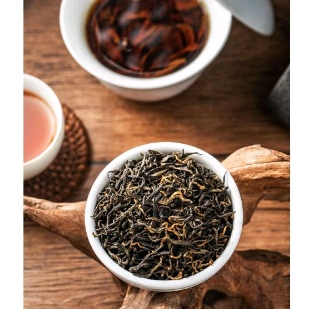 Jual Chinese Tea PREMIUM Jin Jun Mei( Golden Beautiful Eyebrow) | Shopee Indonesia