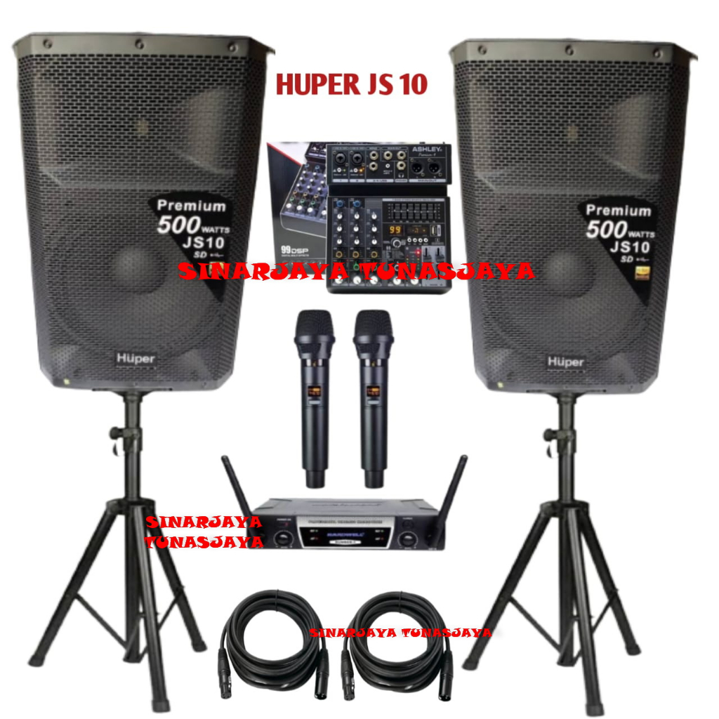 Jual Huper Speaker Aktif JS 10 - 15 Inch Original Speaker Aktif Huper ...
