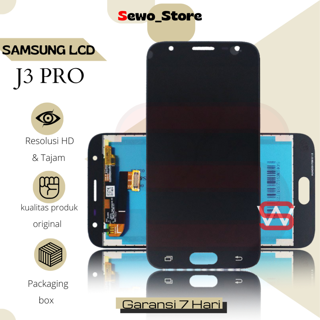 Jual LCD TOUCHSCREEN SAMSUNG J3 PRO / J330 ORIGINAL COMPLETE FULLSET ...