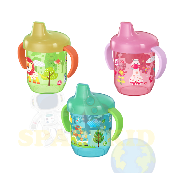 Jual [1KG 9PCS] Spacekid Botol Air Minum Anak Bayi Anti Tumpah / Gelas ...