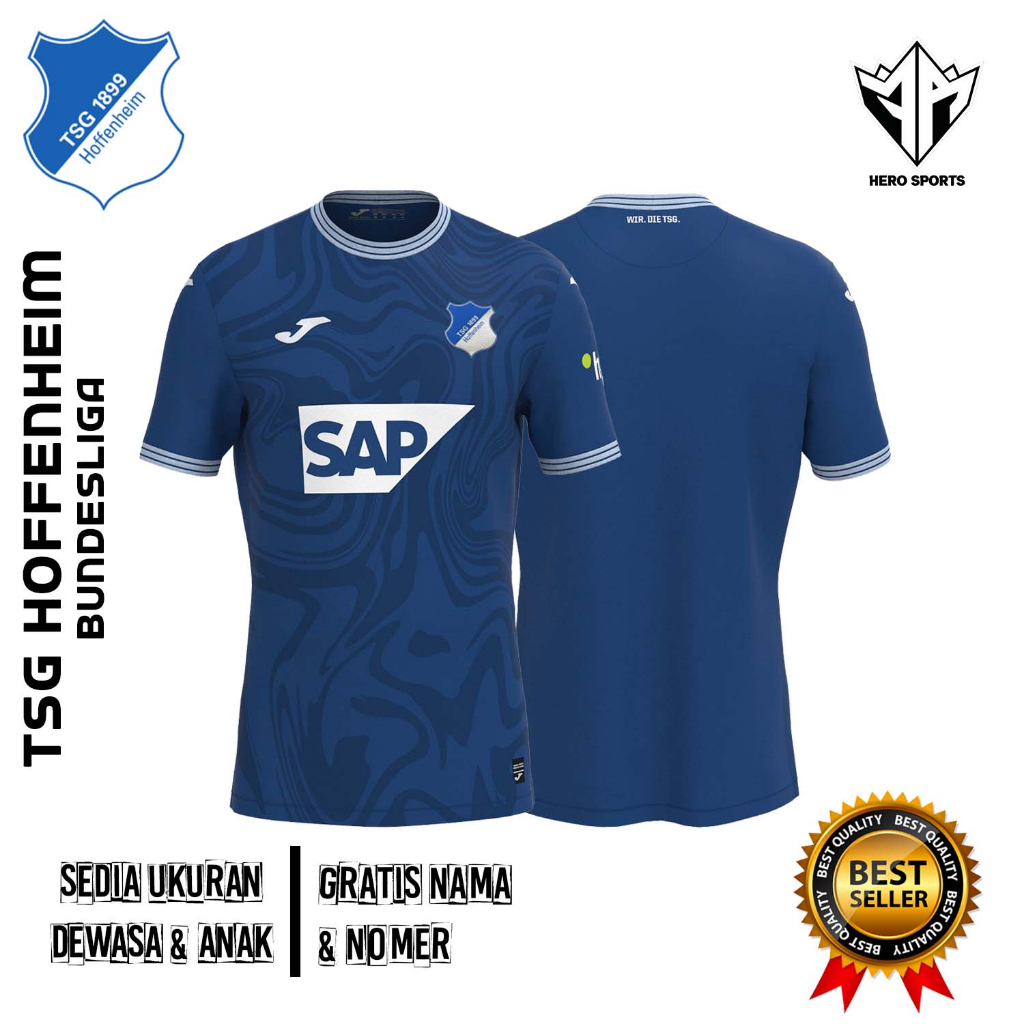 Jual Jersey TSG Hoff3nh3im 2023/24 Terbaru Full Printing | Shopee Indonesia