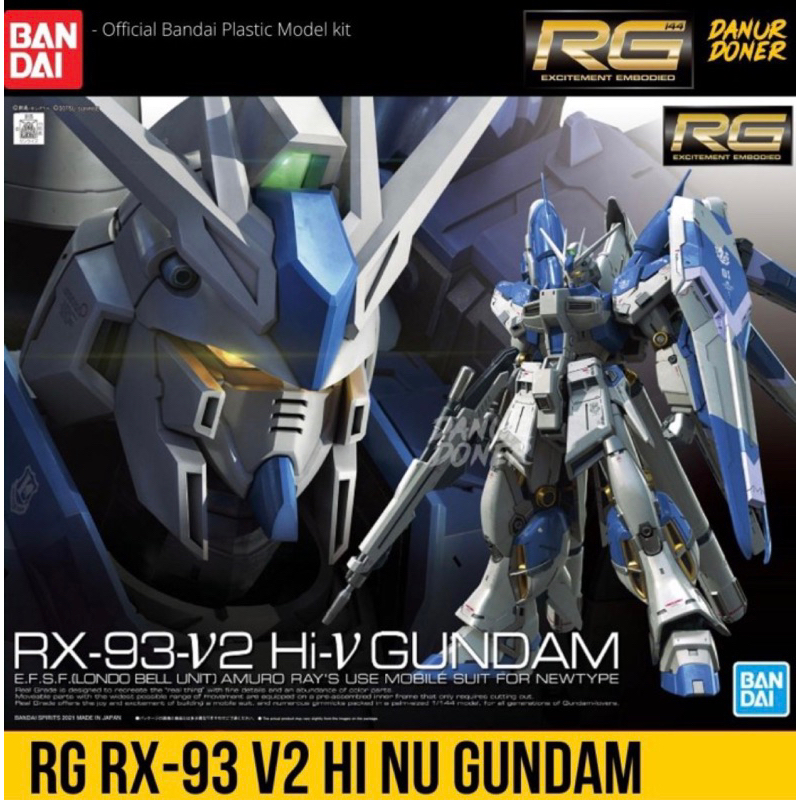 Jual RG Hi NU Gundam Bandai | Shopee Indonesia