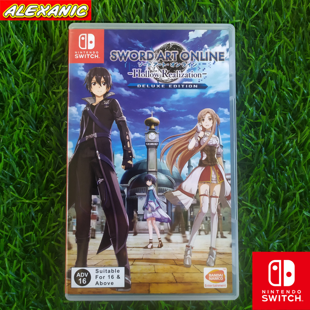 Jual SWORD ART ONLINE HOLLOW REALIZATION Deluxe Edition Nintendo Switch | Shopee Indonesia