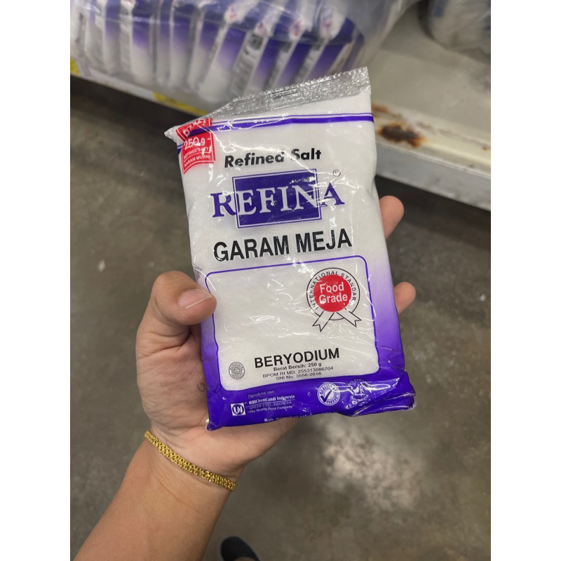 Jual GARAM HALUS REFINA 250GRM | Shopee Indonesia