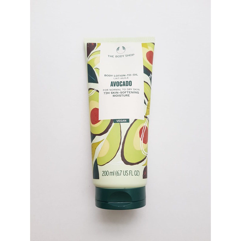 Jual The Body Shop Avocado Body Lotion 200 ml | Shopee Indonesia