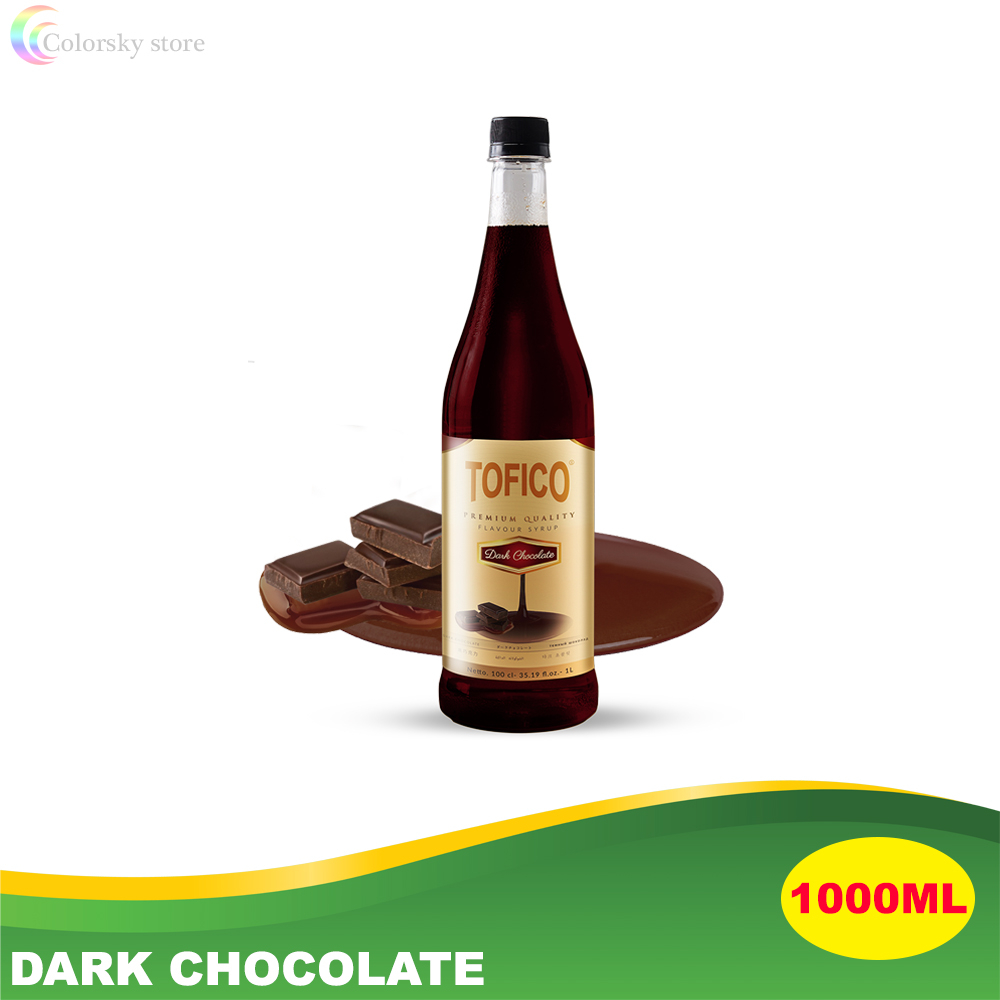 Jual TOFICO DARK CHOCOLATE SYRUP 1000ML | Shopee Indonesia
