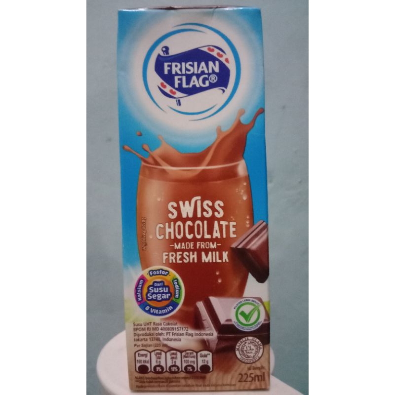 Jual Frisian flag Swiss Chocolate 225ml | Shopee Indonesia
