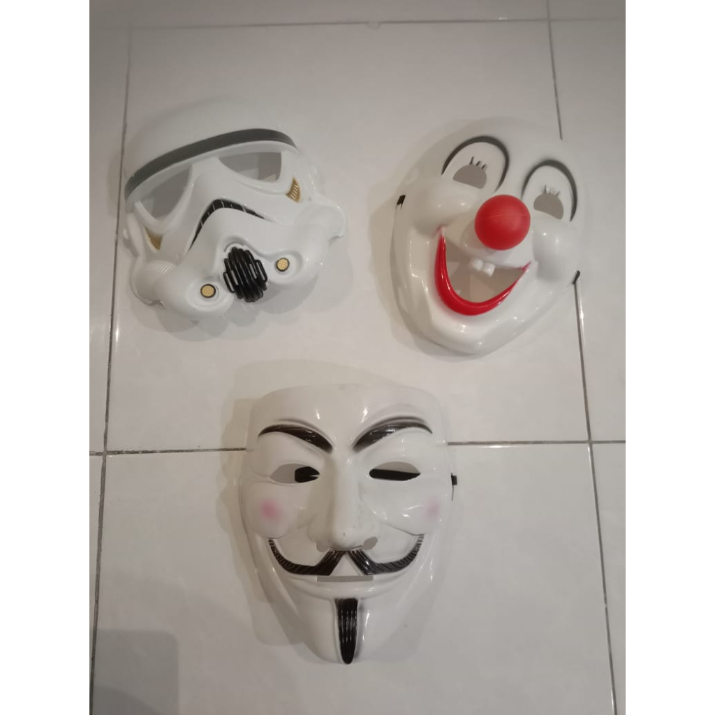 Jual Topeng Mainan Anak Perlengkapan Halloween Aksesoris Cosplay ...