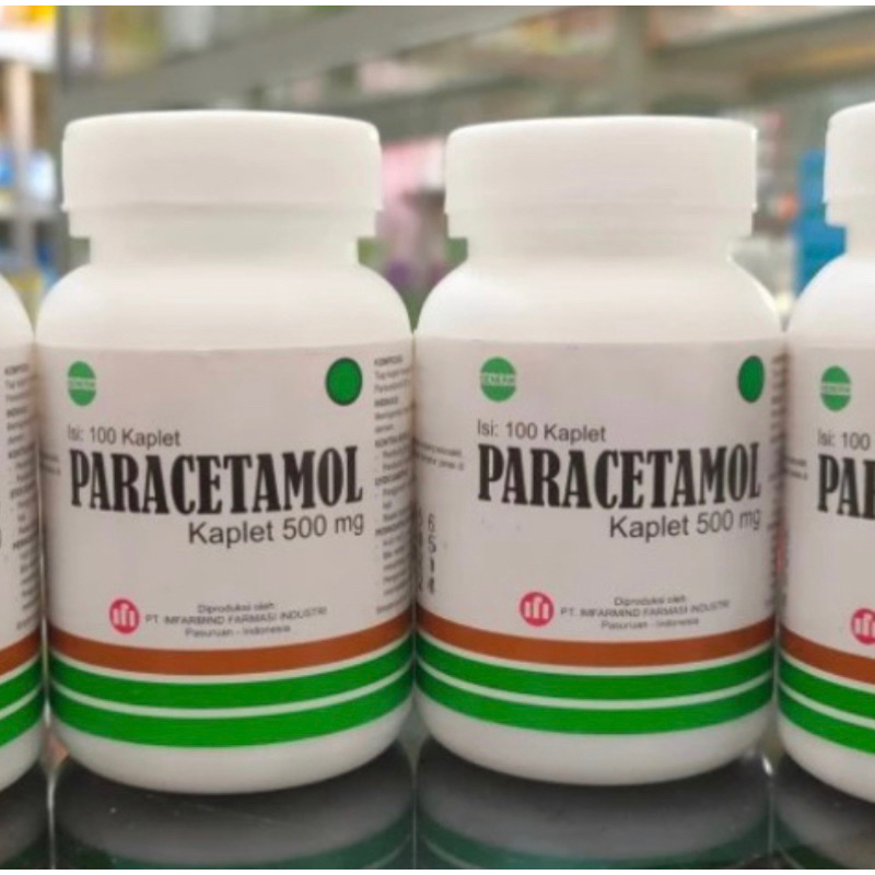 Jual Paracetamol botol isi 100 kaplet | Shopee Indonesia
