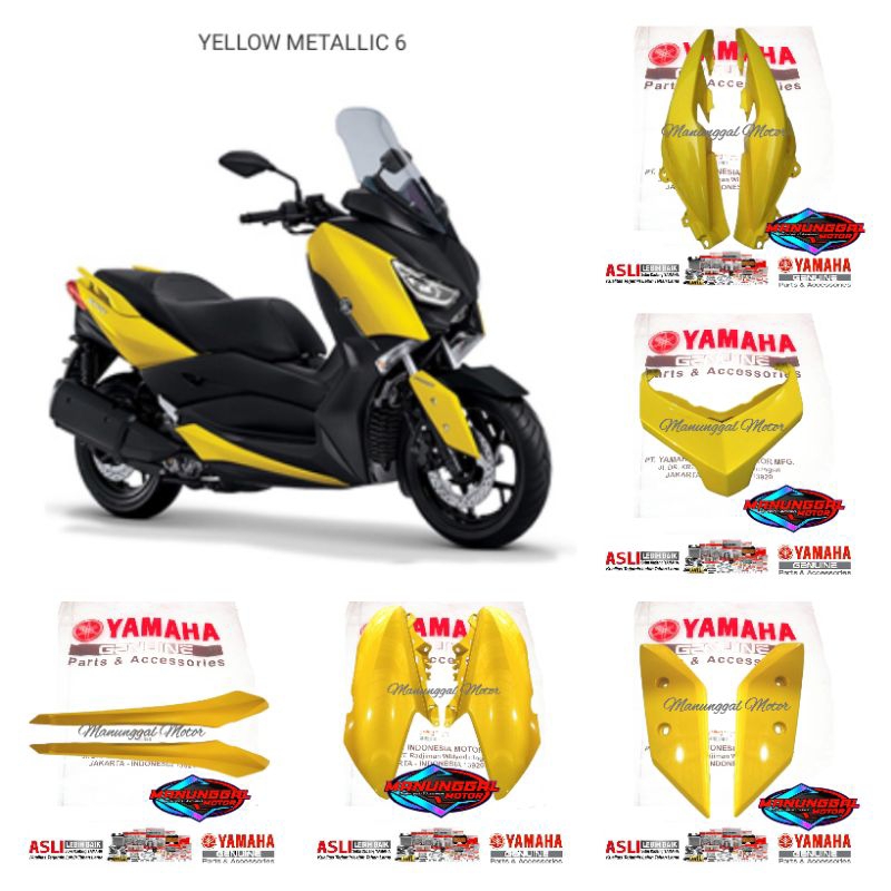 Jual Paket Full Set Body Halus Xmax X-max 250 Yellow Kuning Original ...