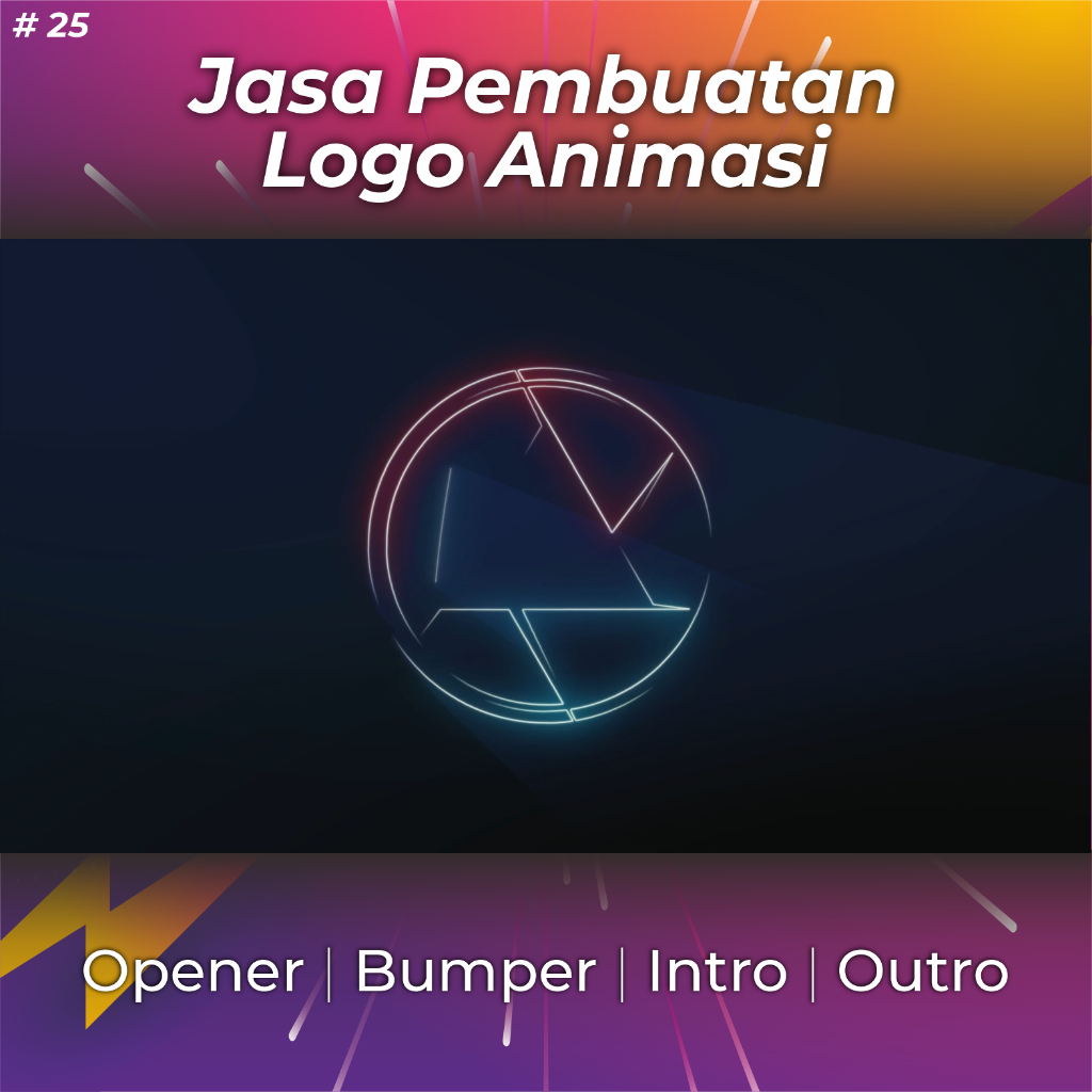 Jual Jasa pembuatan Video Animasi Opening Intro Outro Logo untuk kebutuhan Youtube Instagram ...