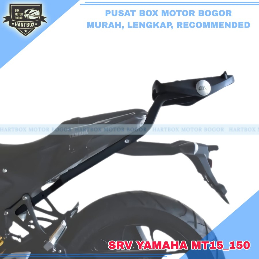 Jual Bracket Box Motor SRV Givi YAMAHA MT15 MT 150 CC Special Rack ...