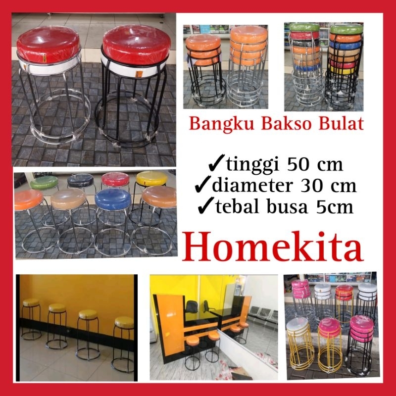 Jual kursi oreo/ bangku bakso/ bangku cafe / baso stool / bangku susun ...
