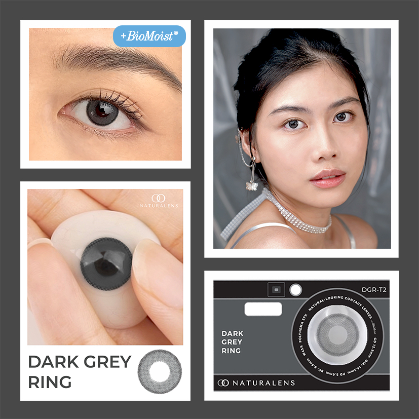 Jual Naturalens Dark Grey Ring Softlens Biomoist (1 PC/SEBELAH) Contact ...